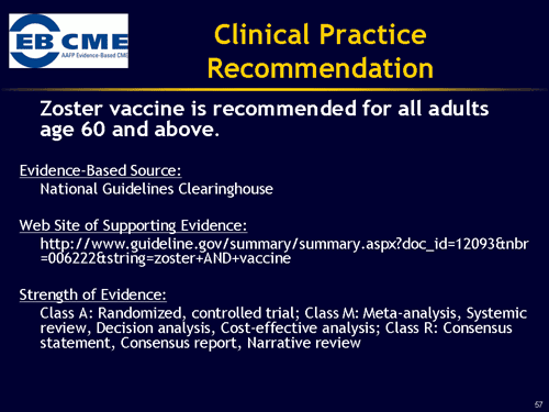 Understanding Herpes Zoster and the Herpes Zoster Vaccine (Slides With ...