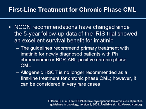 Treating and Monitoring Patients With CML (Slides With Transcript)