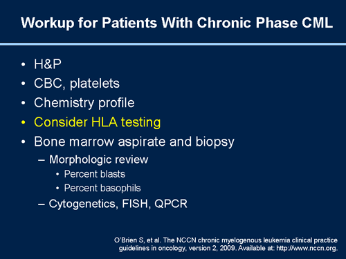 Treating and Monitoring Patients With CML (Slides With Transcript)
