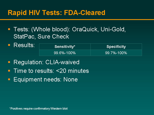 Routine Opt-Out Testing for HIV: Rationale and Obstacles (Slide/Transcript)
