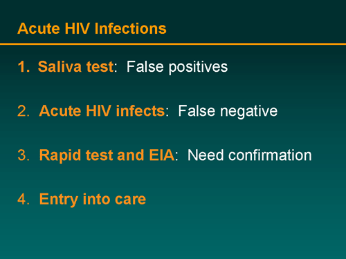 Routine Opt-Out Testing for HIV: Rationale and Obstacles (Slide/Transcript)