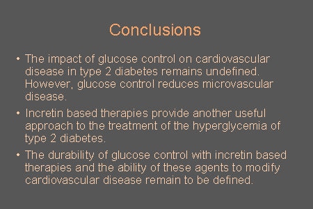 The Impact of Incretin Hormones on Glycemic Control in Type 2 Diabetes ...
