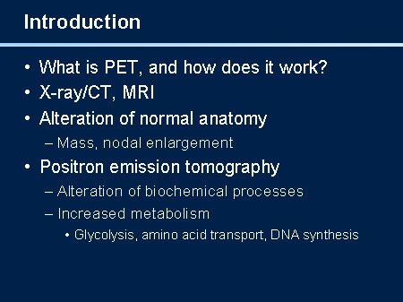 NCCN Task Force Report: PET/CT Imaging (Slides With Transcript)