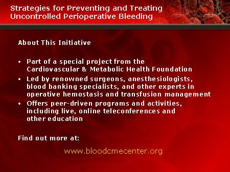 Strategies for Preventing and Treating Uncontrolled Perioperative ...