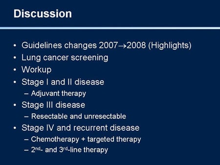 NCCN Non-Small Cell Lung Cancer Guidelines Update (Slides With Transcript)