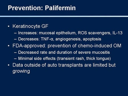 NCCN Task Force Report: Prevention and Management of Mucositis in ...