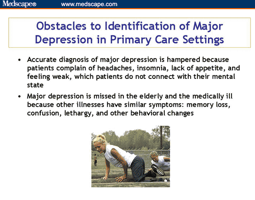 The Diagnosis and Treatment of Depression in Primary Care: An Evidence ...