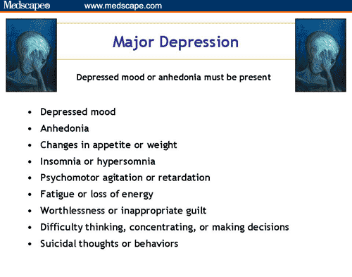The Diagnosis and Treatment of Depression in Primary Care: An Evidence ...