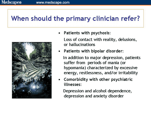 The Diagnosis and Treatment of Depression in Primary Care: An Evidence ...