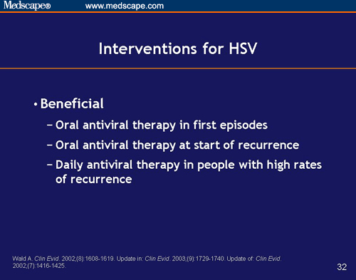 HSV-2 and Asymptomatic Viral Shedding: Prevention and Management for ...