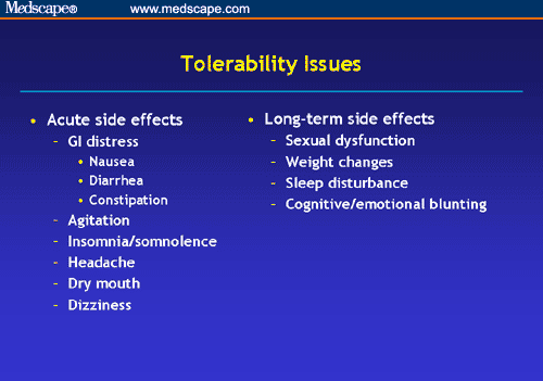 Achieving Remission in Depression: Efficacy and Tolerability Considerations