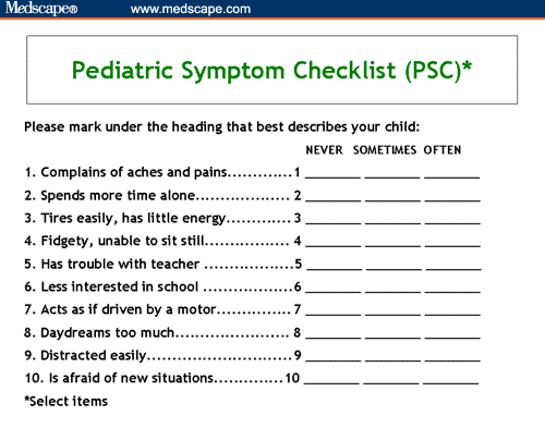 Child Behavior Screening in Primary Care