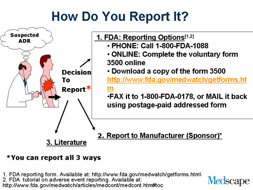 The Astute Clinician: Filing High-Value Adverse Drug Event Reports ...