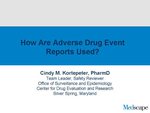 The Astute Clinician: Filing High-Value Adverse Drug Event Reports ...