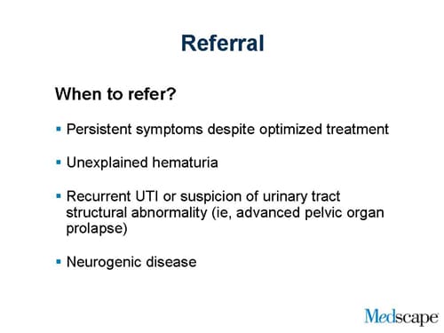 Overactive Bladder: Diagnosis and Treatment in Primary Care (Slides ...