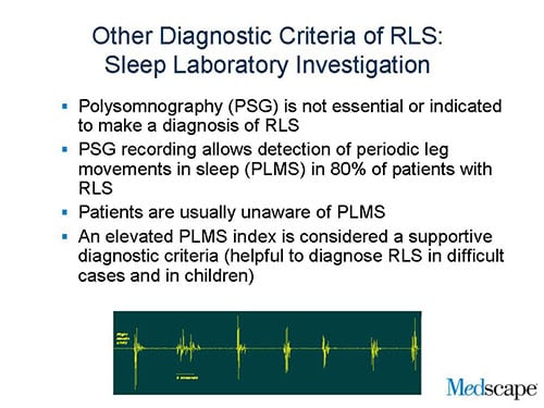 Insights Into Restless Legs Syndrome: Understanding the Patient ...