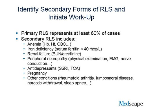 Insights Into Restless Legs Syndrome: Understanding the Patient ...
