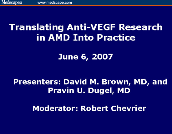 Archived: Translating Anti-VEGF Research in AMD Into Practice (Slides ...