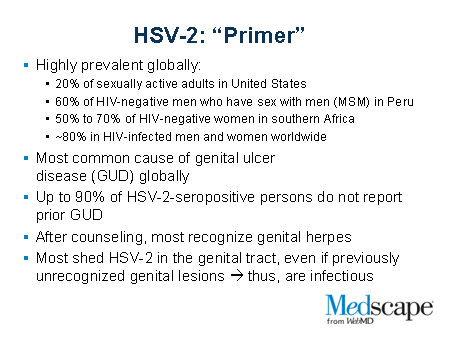 Genital Herpes and HIV: Disease Interactions in 2 Intersecting ...