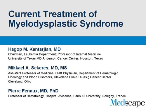 MDS: Current Treatment