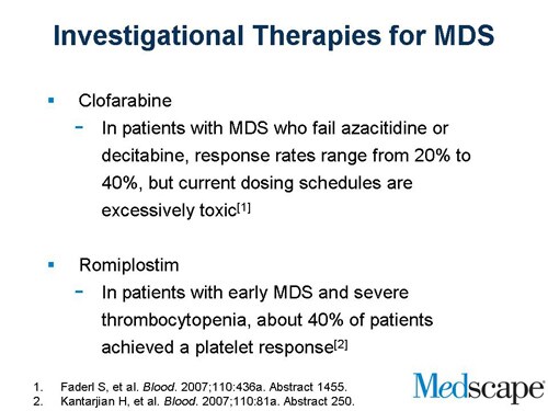 MDS: Current Treatment