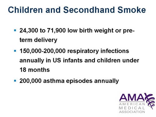 Secondhand Smoke: Why Do We Care About Exposure?