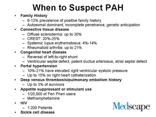 PAH: Diagnostic Challenges and Optimal Therapies (Slides With Transcript)