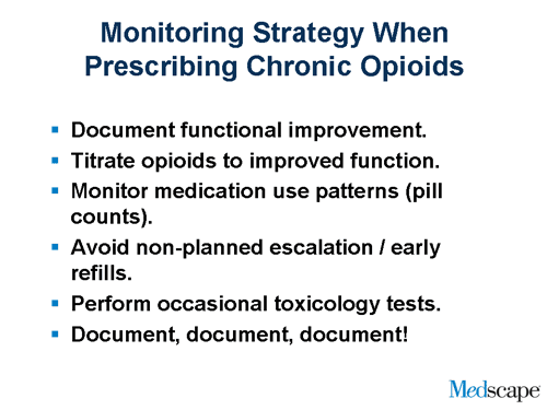 Use of Methadone in Chronic Pain Management