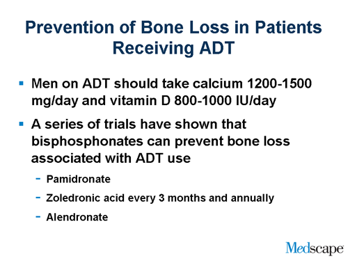 Androgen Deprivation Therapy and Bone Loss in Men With Prostate Cancer