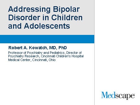 Pediatric Bipolar Disorders