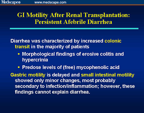 Grand Rounds in Transplantation: Gastrointestinal Complications in ...