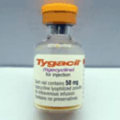 Tygacil (tigecycline) dosing, indications, interactions, adverse ...