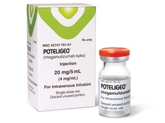 Poteligeo (mogamulizumab) dosing, indications, interactions, adverse ...