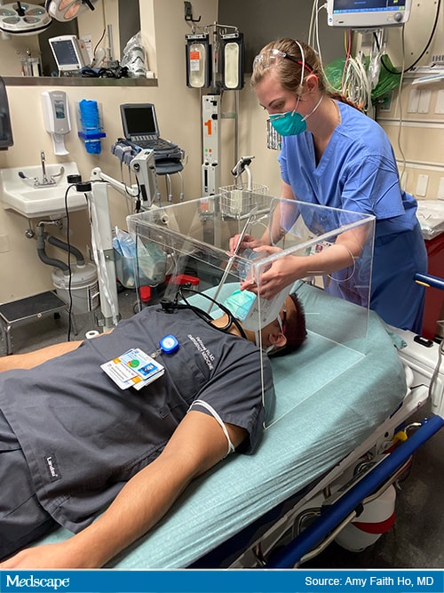 Ponchos and Plexiglas? COVID-19 'MacGyver' Clinical Tips