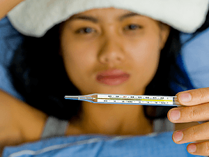 A Young Woman With a Tell-Tale Fever