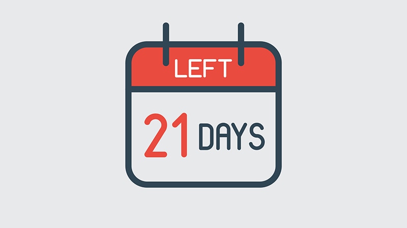 Qu’est-ce qui ne change pas en 21 jours