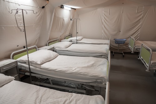 COVID-19: 10 new UK field hospitals being planned
