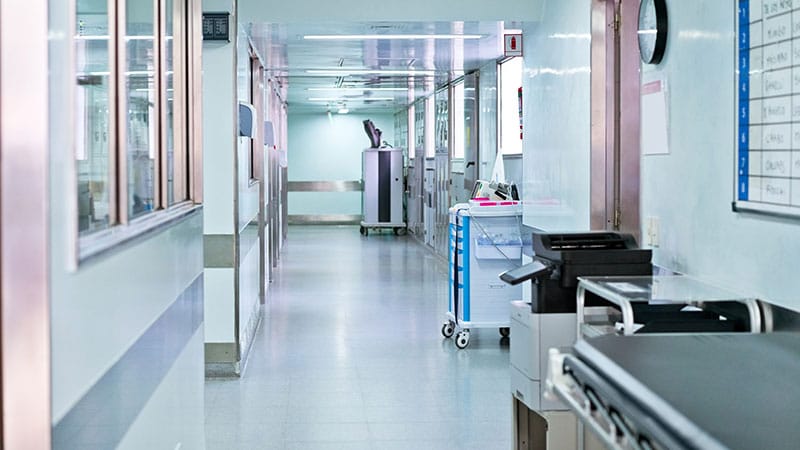 Nhs Hospital Corridor