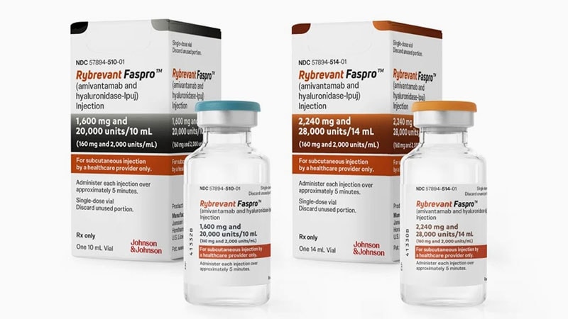 FDA OKs Subcutaneous Amivantamab for EGFR-Mutated NSCLC