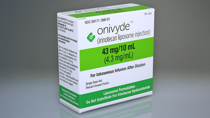 Frontline Irinotecan Liposome OKed in Mets Pancreatic Cancer