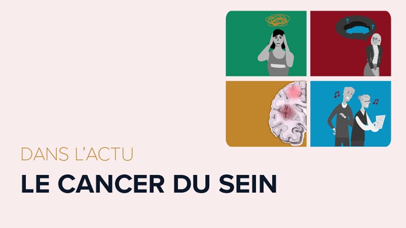 Dans l’Actu : traitement du cancer du sein et impact sur le cerveau