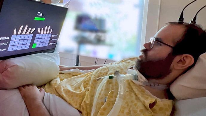Interface Lets Paralyzed Patient 'Type' Faster than Ever